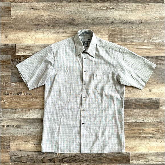Savile Row | Shirts | Savile Row Short Sleeve Button Down Shirt Size 5 ...